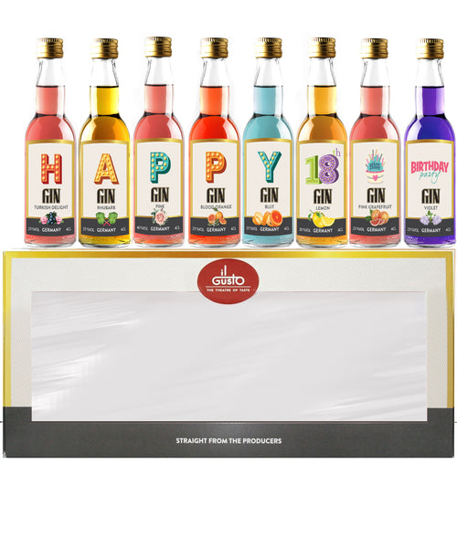 Personalised Happy Birthday Gin Gift | Unique Gin Gift Set for her ...