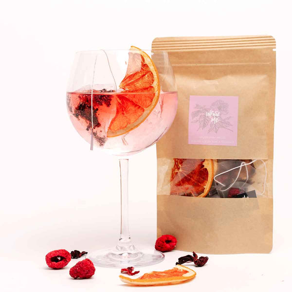 PINK ME - Tangy & Flowery infusion discovery pack - 6 Bags – IL GUSTO UK