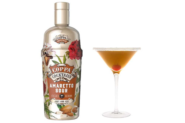 Premium Ready-to-Drink Coppa Cocktails Amaretto Sour - 700ml | 14.9% v ...