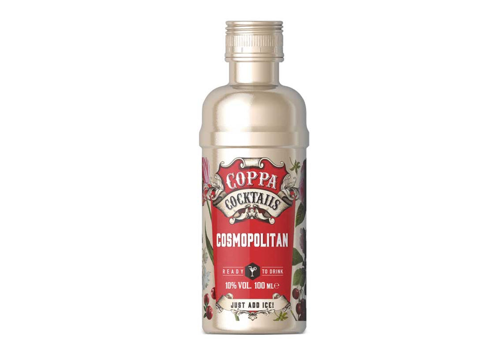 Premium Ready-to-Drink Coppa Cocktails Cosmopolitan - 100ml | 10% vol ...