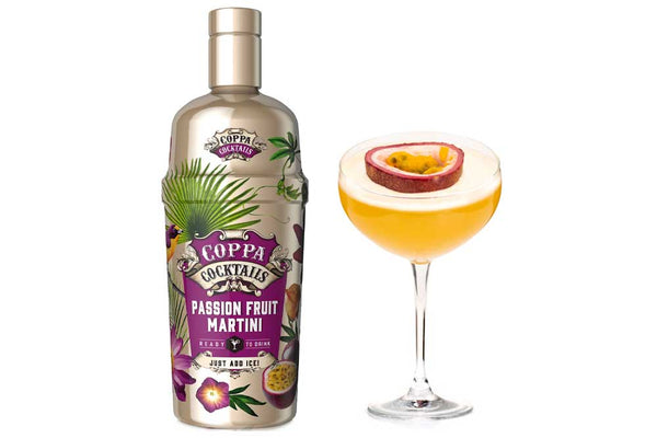 Premium Ready-to-Drink Coppa Cocktails Passionfruit Martini - 700ml ...