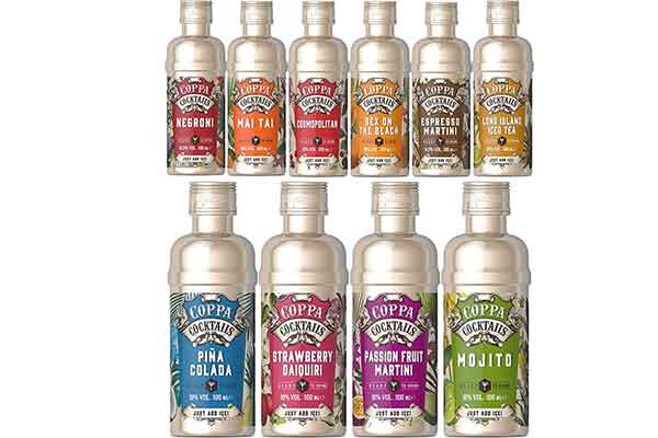 10 Pack of Pre-mixed Ready made Cocktails100ml each | Vodka Gin Rum ...