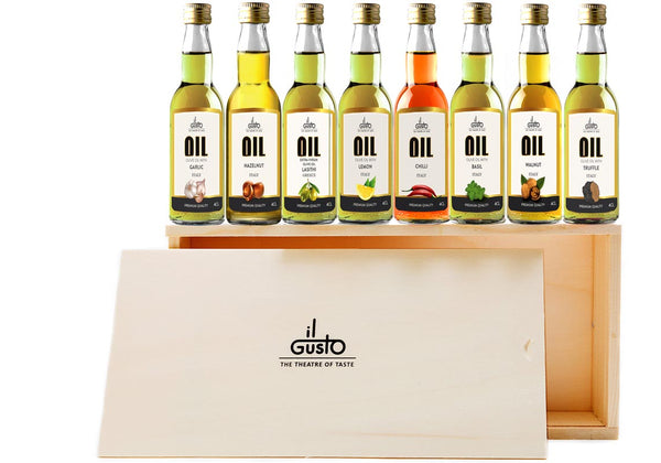 Miniature Oils Gift Set ( Pack of 8 x 40ml ) – IL GUSTO UK